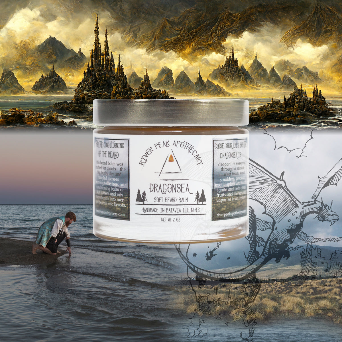 Dragonsea Beard Balm • Summer – Beardsgaard