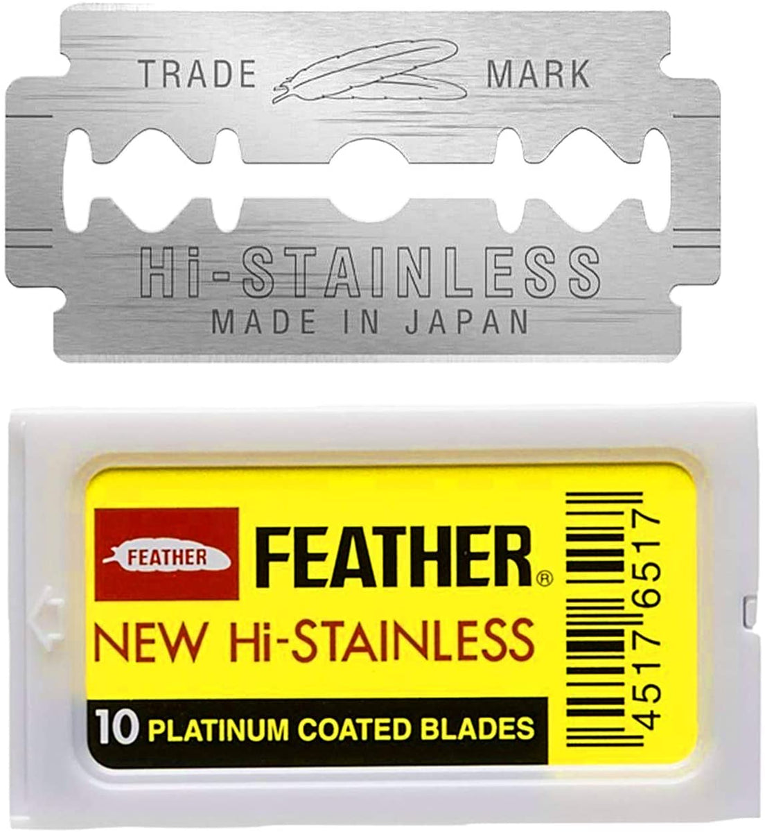 Double-Edge Razor Blades • Feather – Beardsgaard